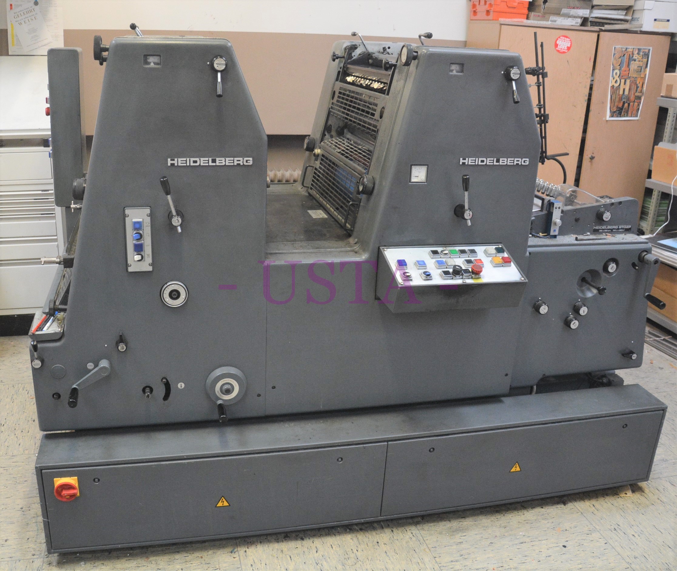 GTO52-2-P-Plus Version - USTA – Graphische Maschinen Service & Handel